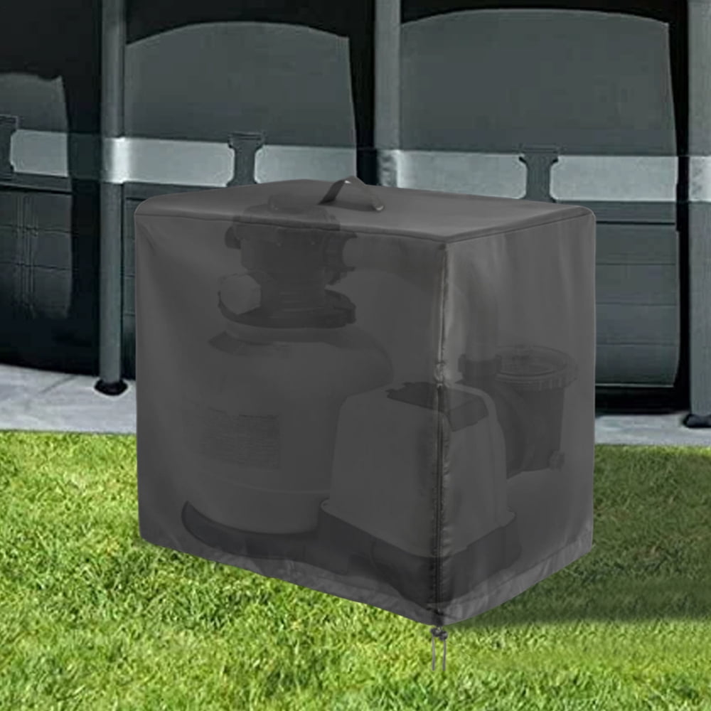 Pool Filter Cover Sand Filter Cover Easy-Install Waterproof Strainer ...