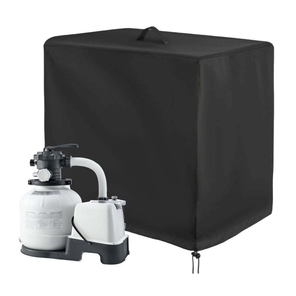 Pool Filter Cover Sand Filter Cover Easy-Install Waterproof Strainer ...