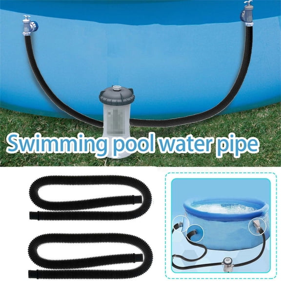 Swimming Pool Filter Pump Replacement Hose with 1.5m Leak-Proof ...