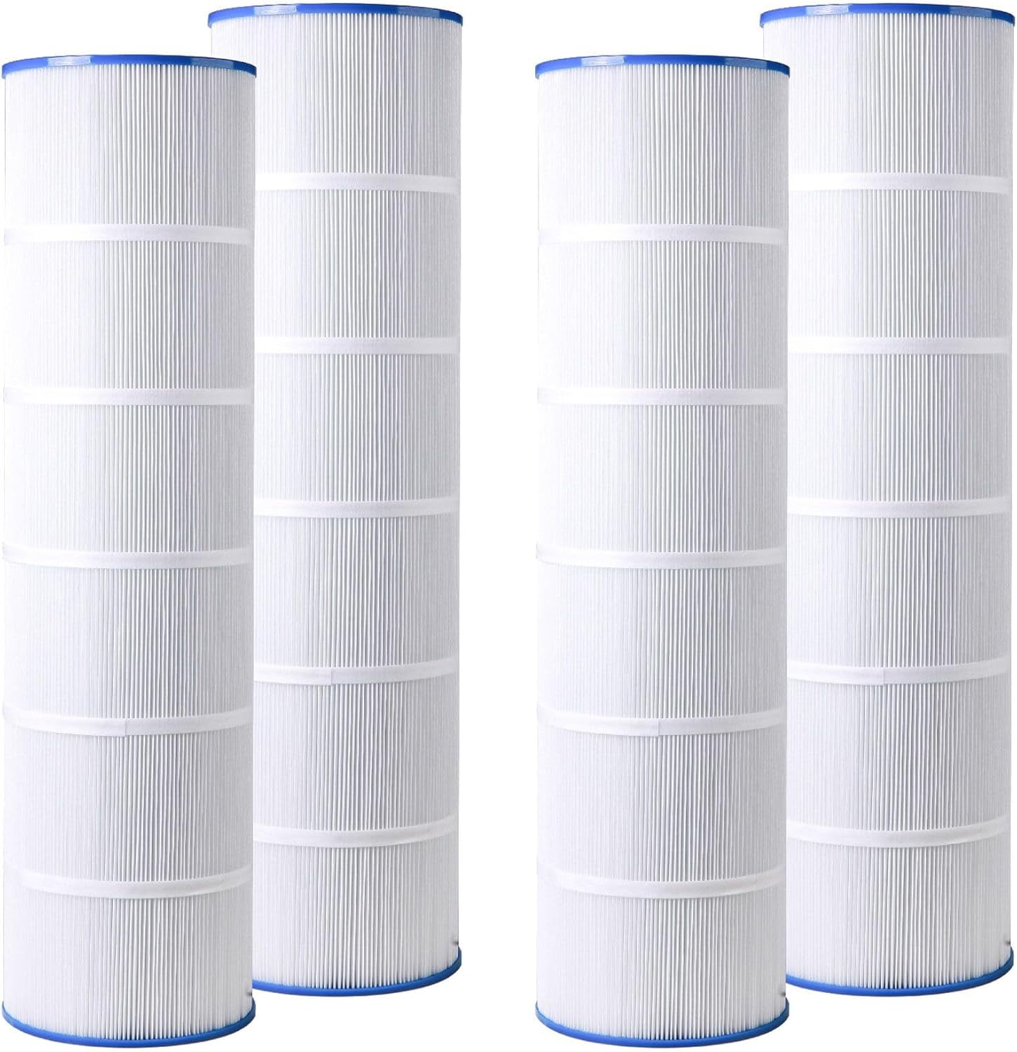 Pool Filter Replacement Cartridges 4 Pack, Compatible with PCC105-PAK4 ...