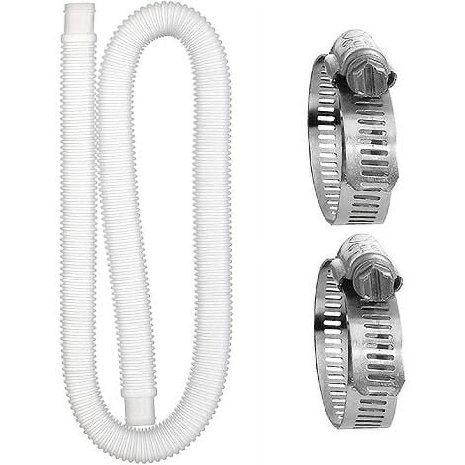 Pool Filter Replacement Hoses, Flexible Polyethylene Plastic Kinkproof ...
