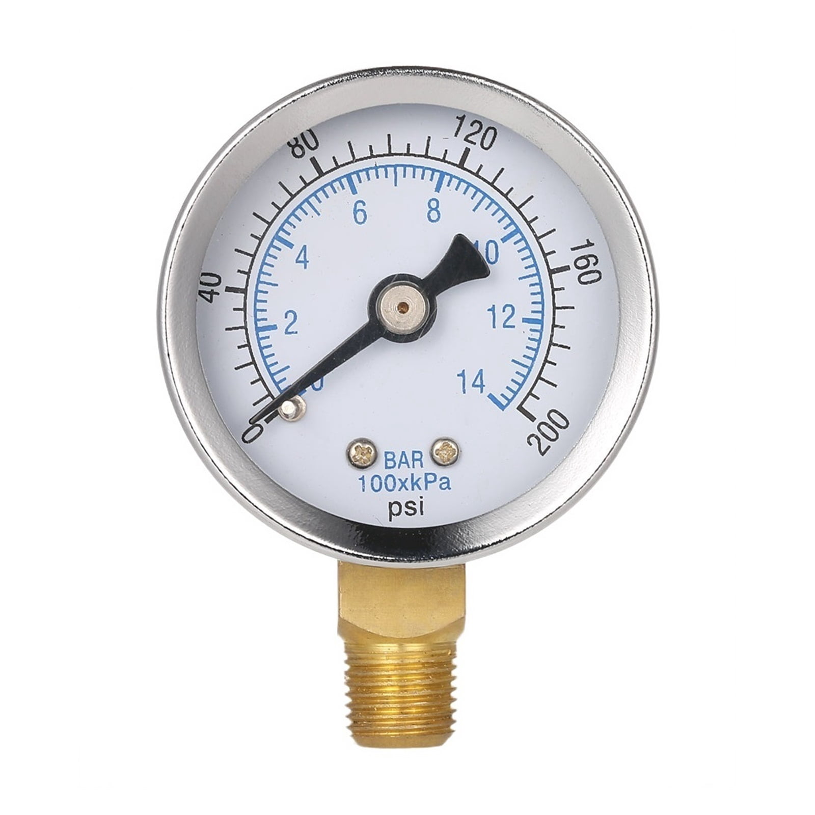 Pool Filter Water Pressure Dial Hydraulic Pressure Gauge Meter ...
