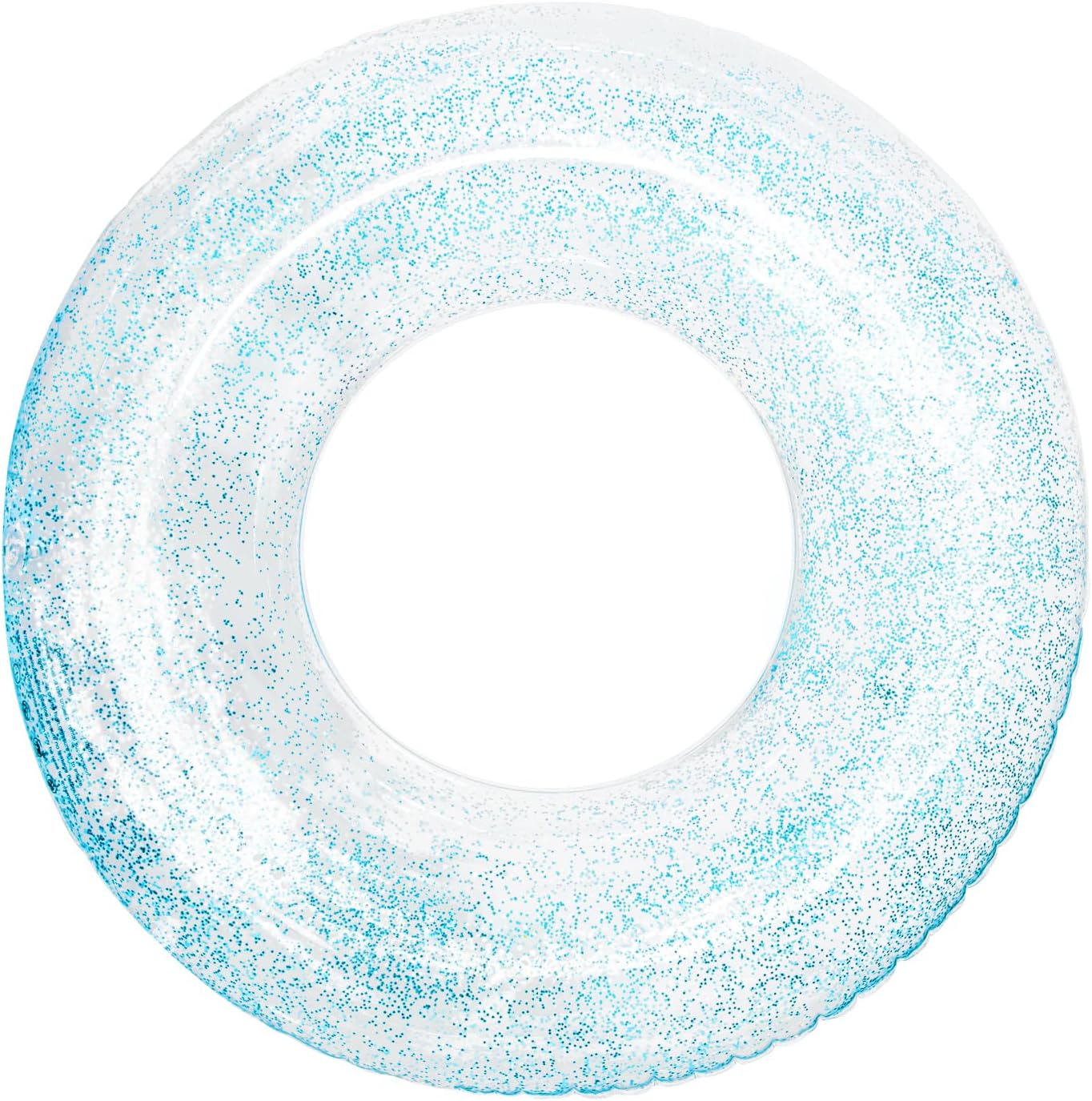 Pool Float, Pool Floats Kids Summer Glitter Pool Tube with Confetti ...