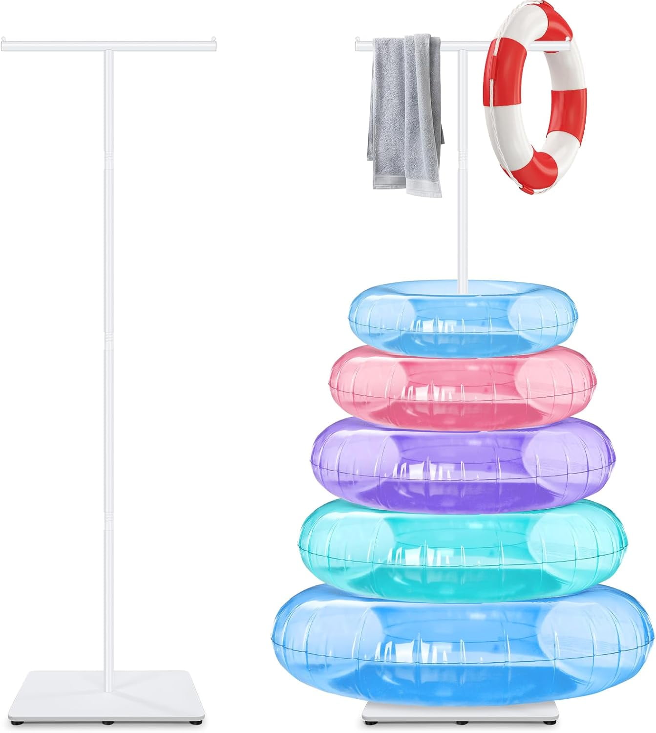 Pool Float Storage Rack Pool Float Holder Pool Equipment Holder ...