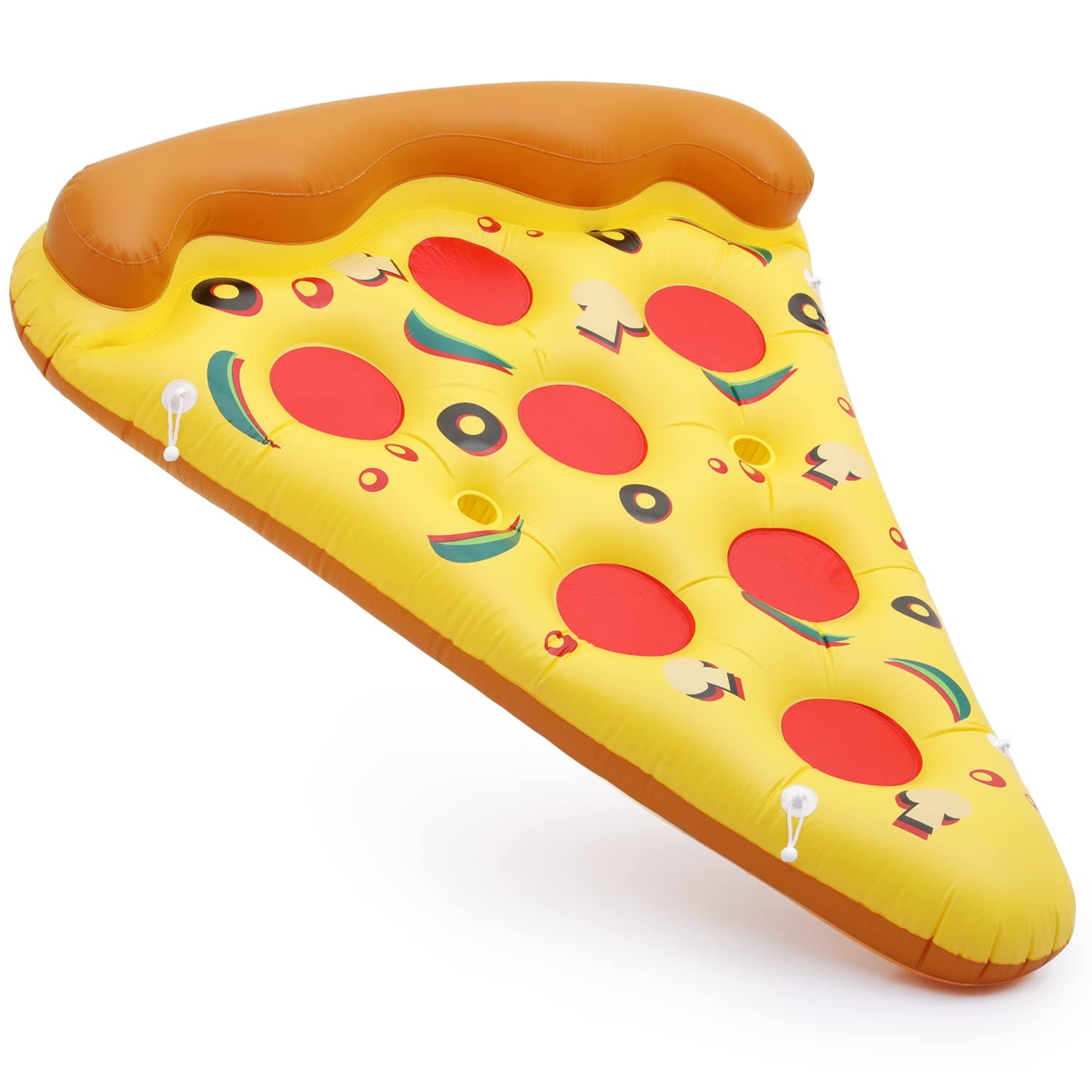 Pool Float for Adult Inflatable Giant Floaties Pizza Slice Lake Rafts ...