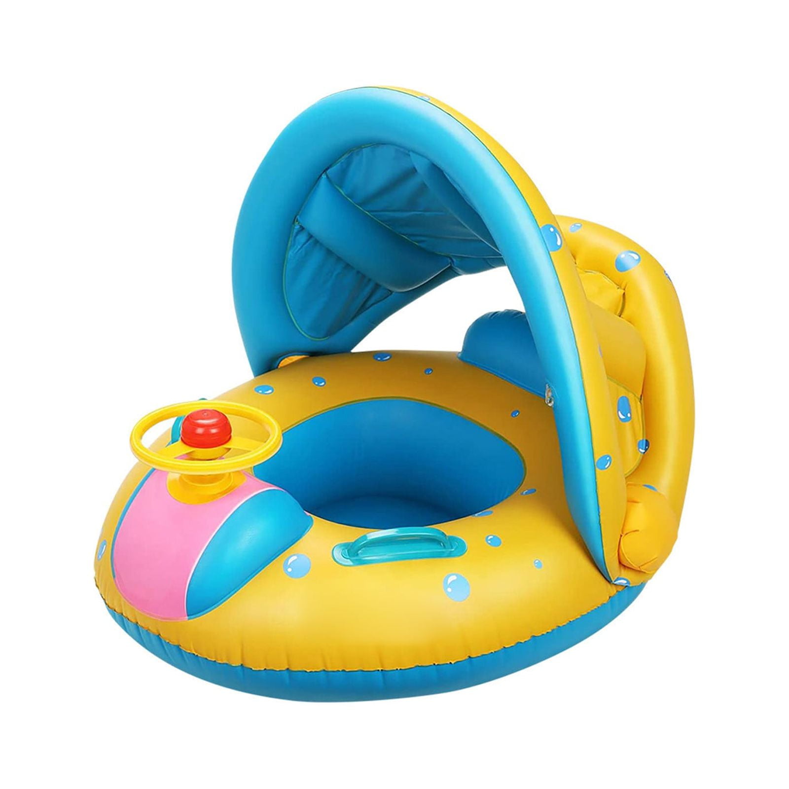 Pool Floaties Floats For Pool Baby Swimming Ring Children'S-Boat With ...
