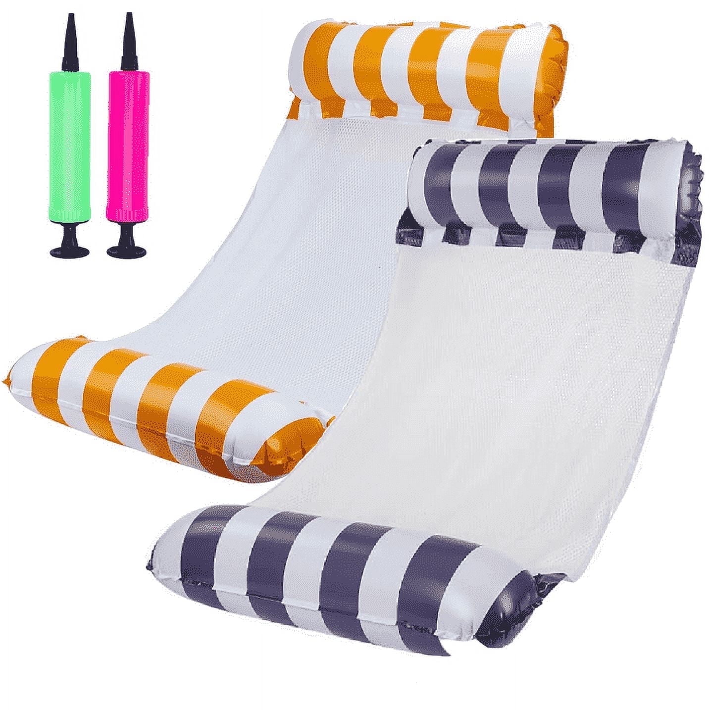 Pool Floats Adult Heavy Duty Inflatable Floating Pool Toys 51.2 x 27.6 ...