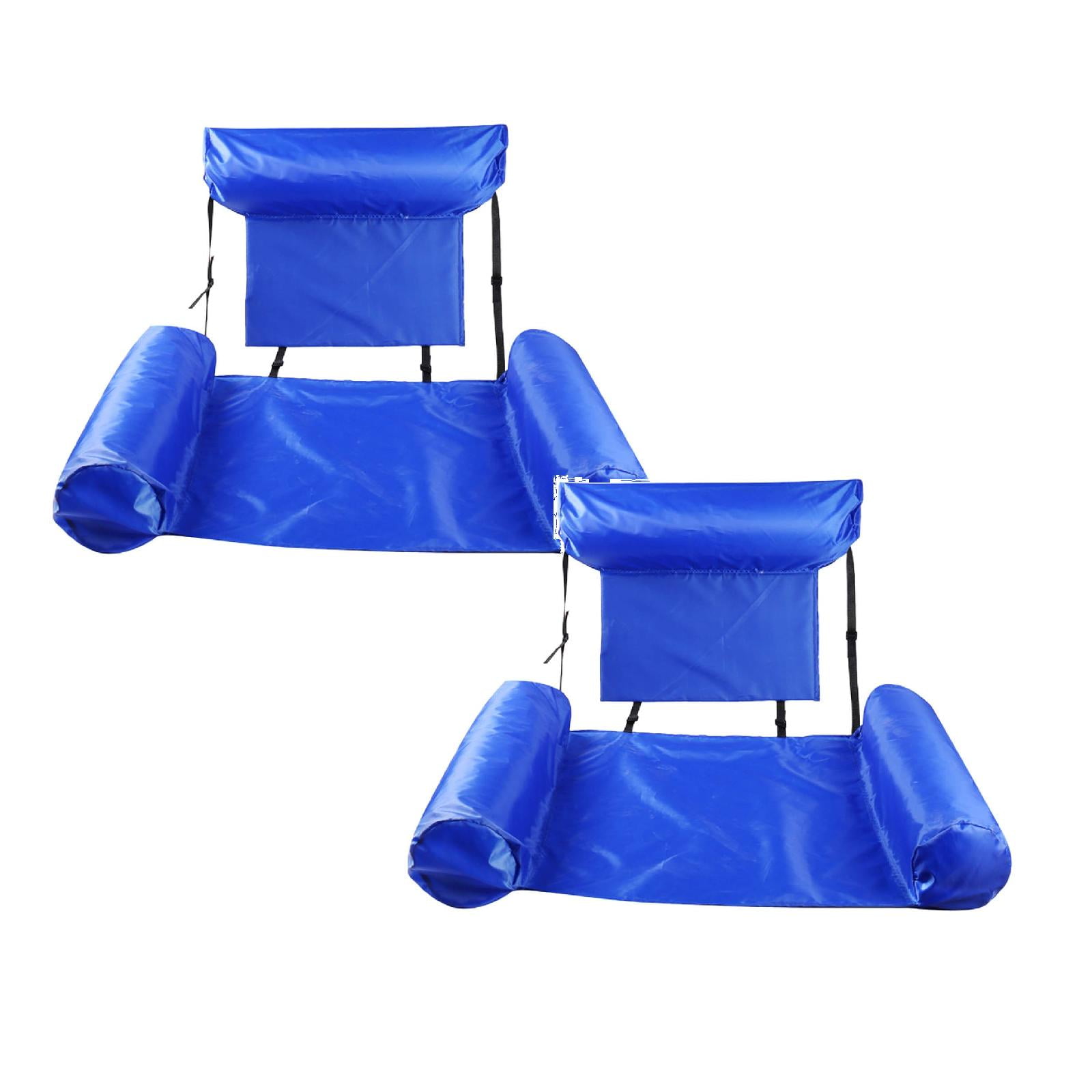 Pool Floats Chair for Adult Hammocks Inflatable Pool LoungeChair Water ...