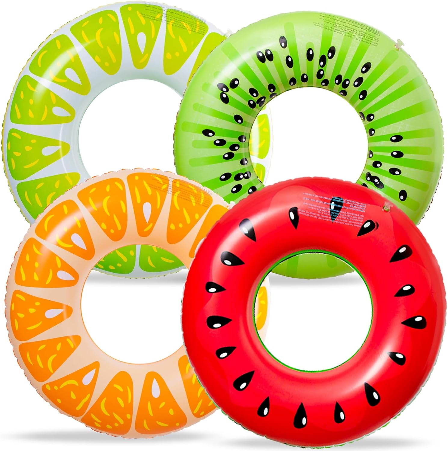 Pool Floats: Hawaiian Swimming Rings - Inflatable Tubes Floaties Toys ...