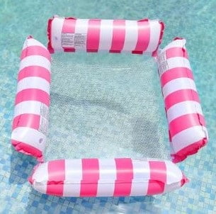 Pool Floats, Upgraded 4-in-1 Inflatable Water Hammock, Pool Toys for ...