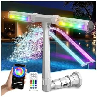 Pool Fountain for Inground and Above Ground Pools, Dual Spray ...