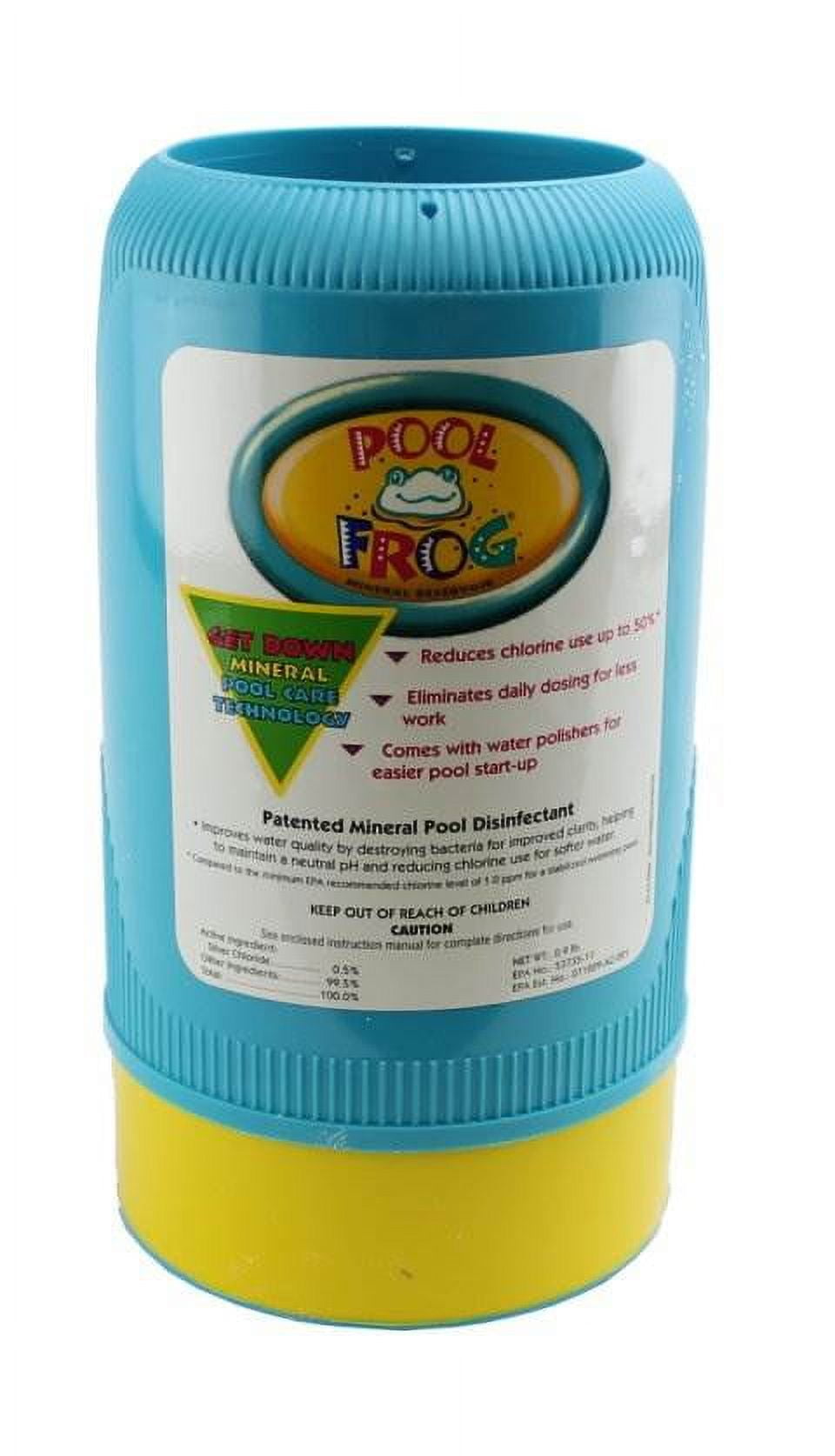 Pool Frog Chlorine Reducing Above Ground Swimming Pool Mineral ...