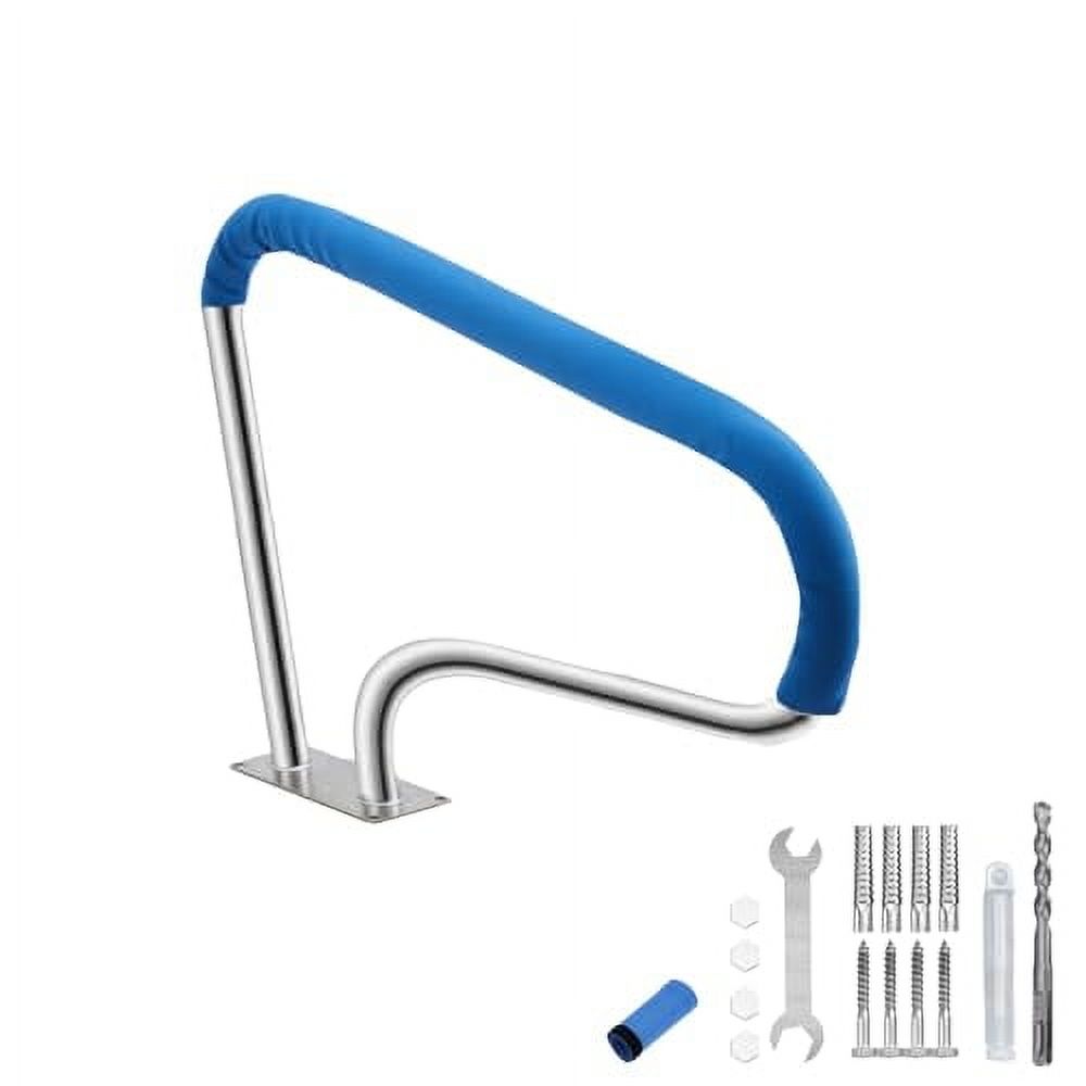 Pool Handrail, 32"x 22.5" Pool Handle, 304 Stainless Steel Rated 375LBS ...