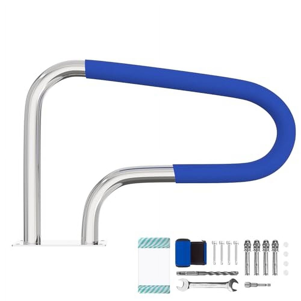 Pool Handrail, 32" x 22.5" Pool Railings for Inground Pools, 304 ...