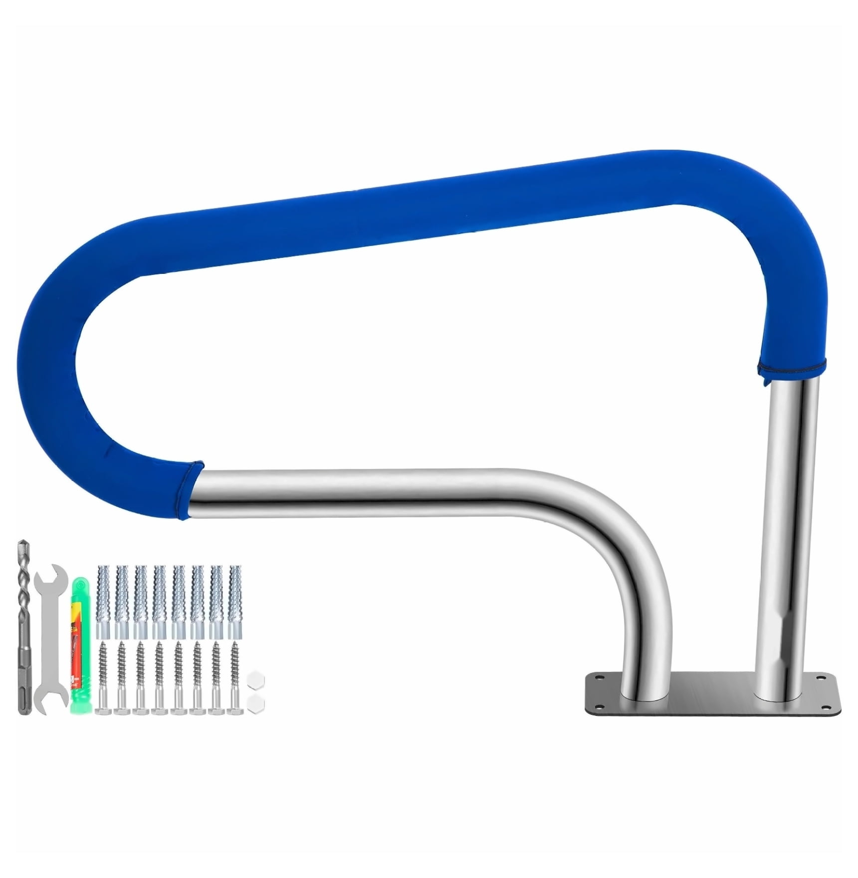 Pool Handrail 32x22.5", 304 Stainless Steel Stair Rail for Swimming ...