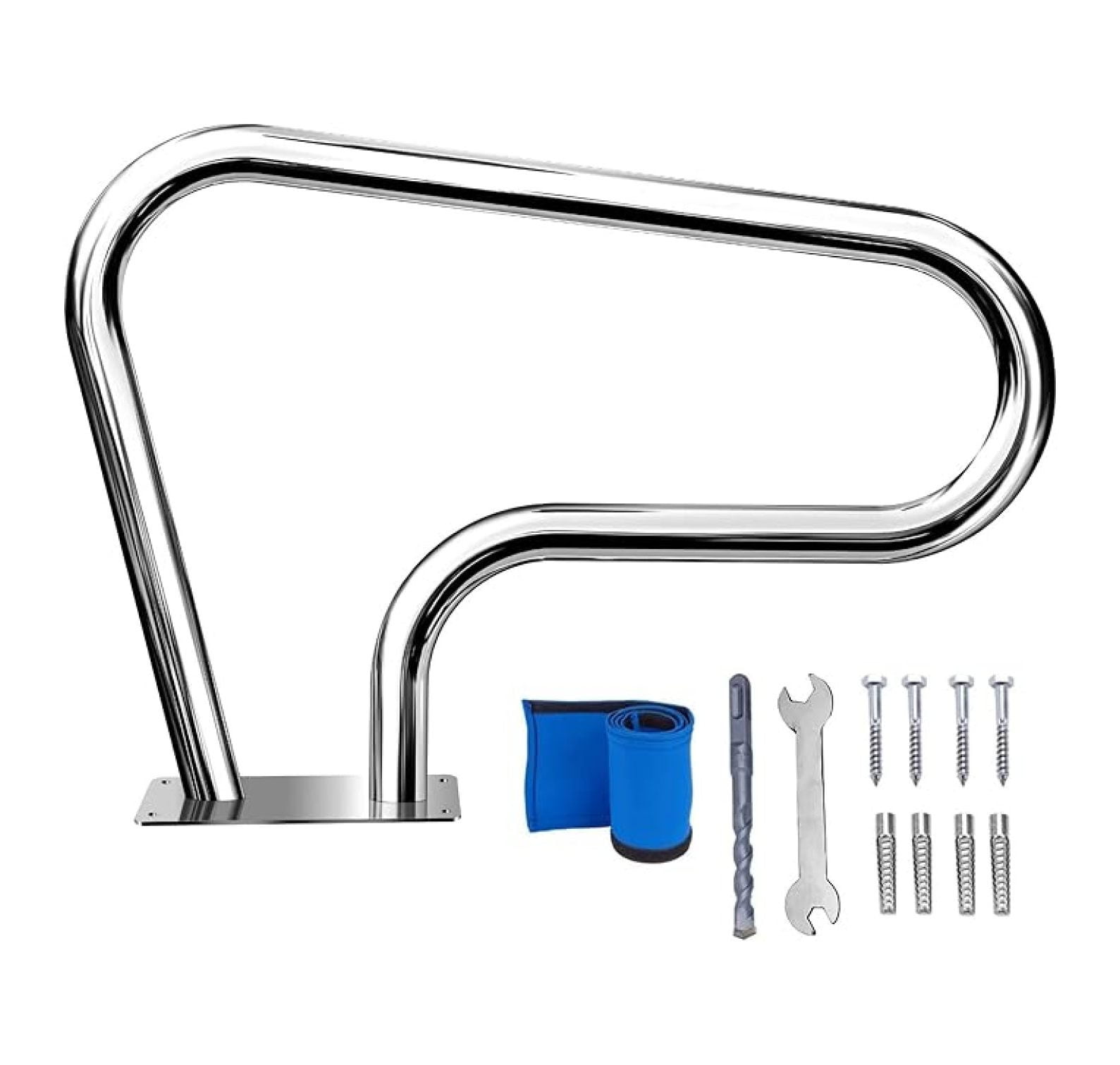 Pool Handrail,32x22.5In Pool Handrail Covers for Inground Pool Swimming ...