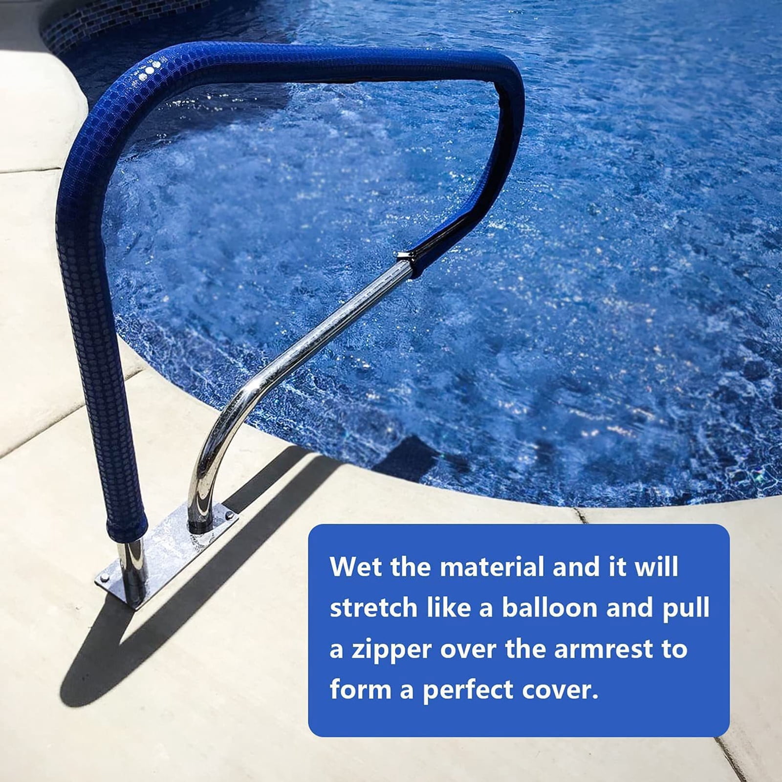 Pool Handrail Cover Swimming Pool Hand Rail Guards Handle Wrap Hand ...