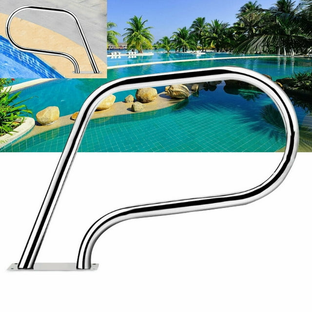 Pool Handrail Stainless Steel Hand Rail Ladder Swimming Pool Handrail ...