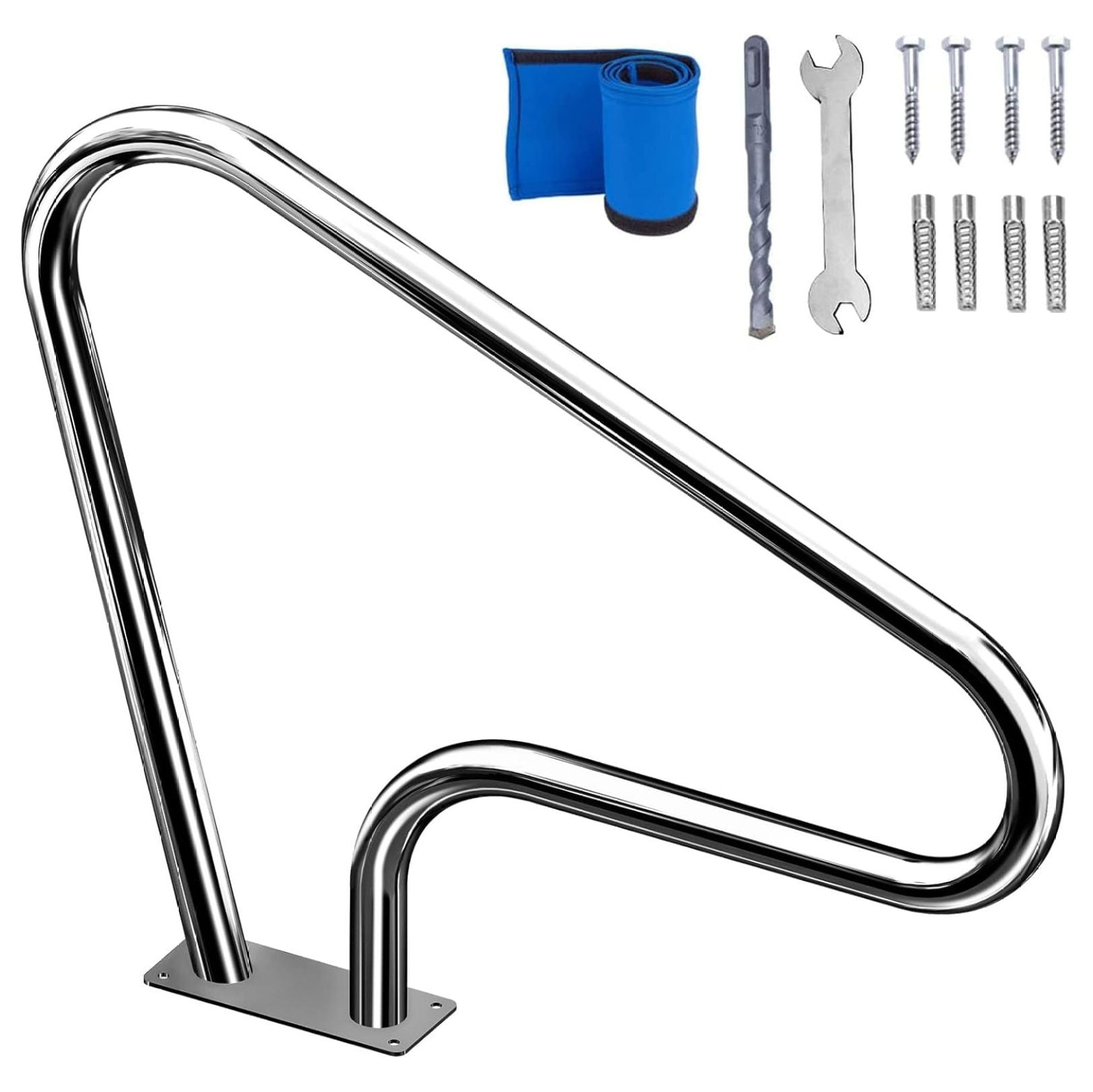 Pool Handrail Swimming Stainless Steel Humanized Handle Swimming Pool ...