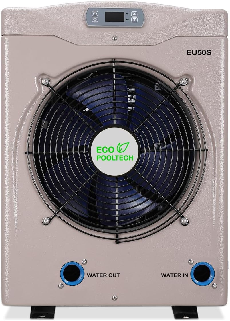 Pool Heater for Above Ground Pools up to 4000 Gallons, Max 13882BTU ...