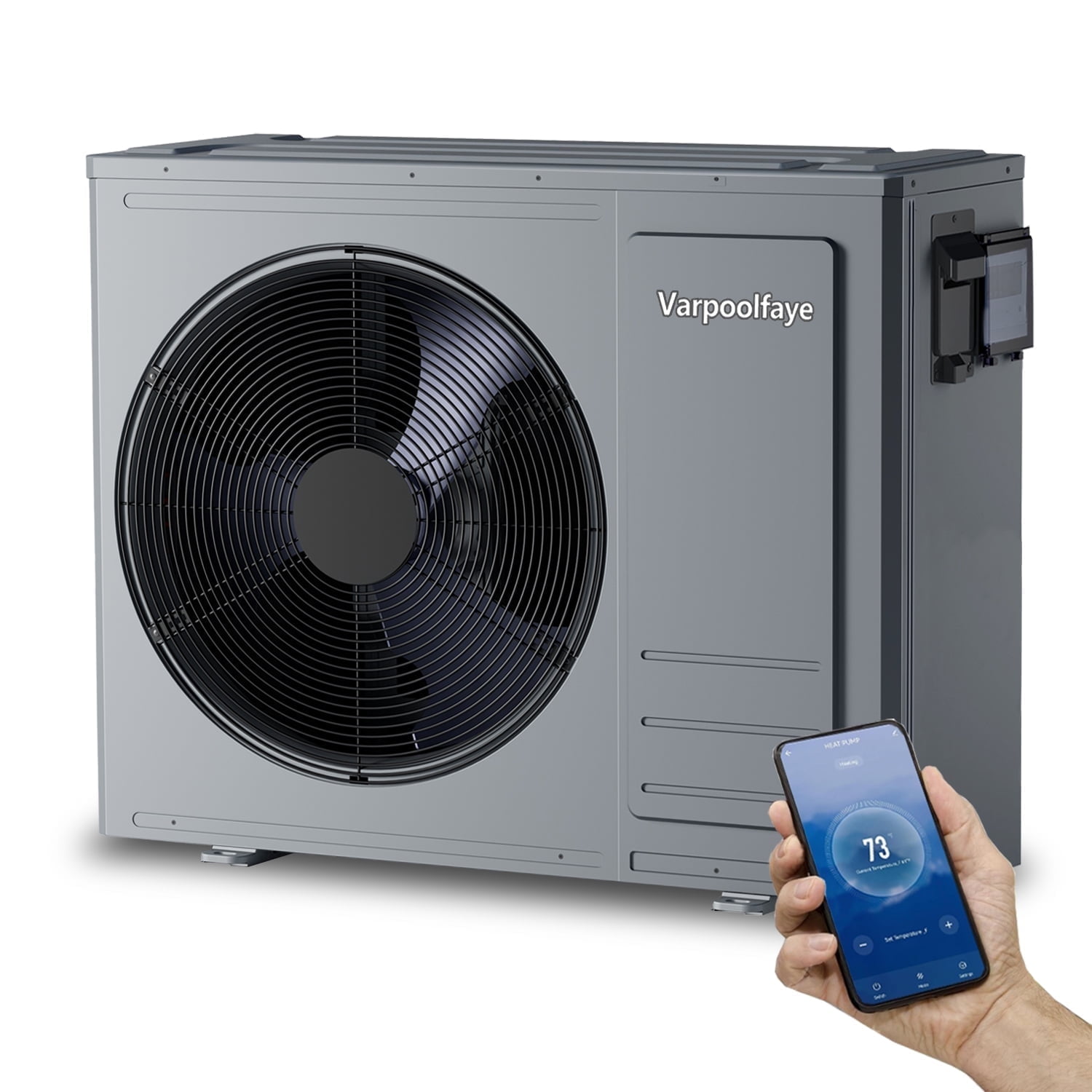 Pool Heaters For In Ground Pools 35100 BTU Electric Pool Heater Pump ...