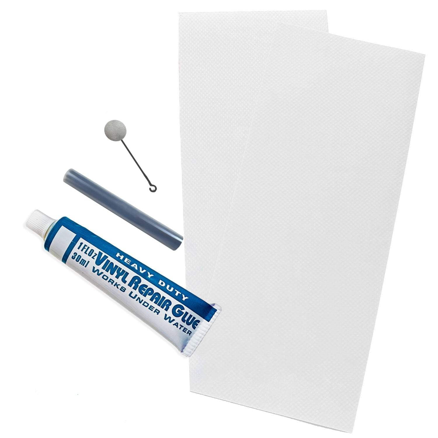 Pool Above Heavy Duty Vinyl Repair Patch Kit for Inflatables, Boat ...