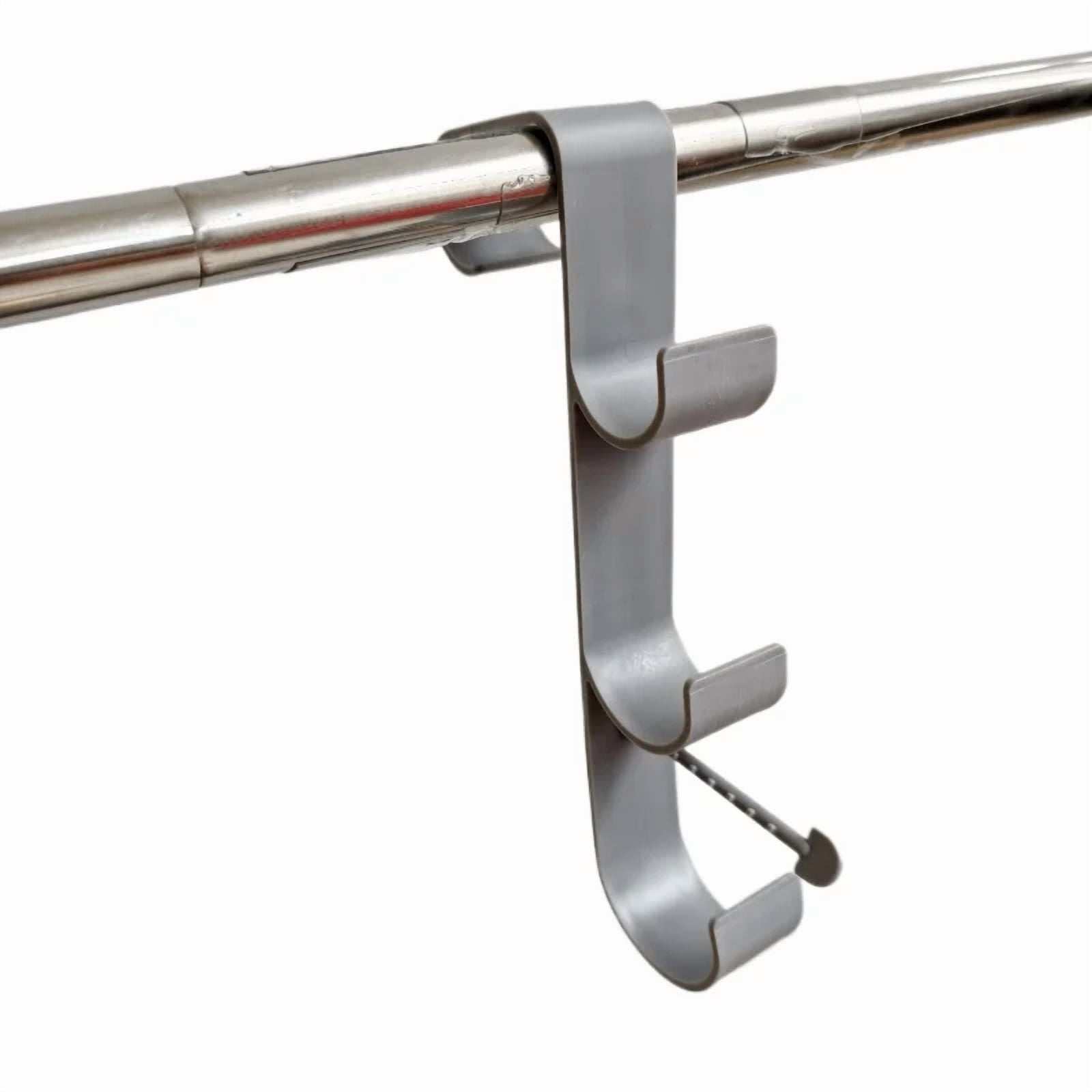 Pool Hooks for Poles Adjustable 2/3-Hook Pool Pole Hanger Swimming ...