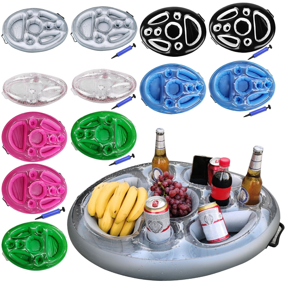 Pool Inflatable Drinks Holder Swimming Pool Beer Drink Holder ...
