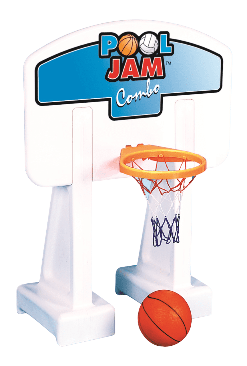 Pool Jam Combo Inground Volleyball and Basketball Game - Walmart.com