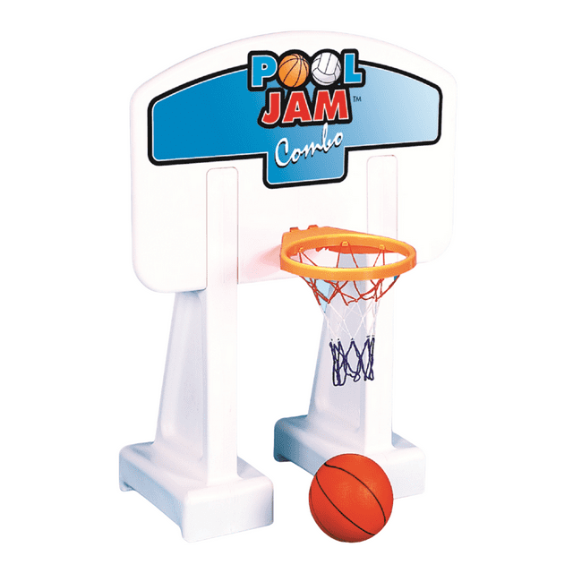 Pool Jam Combo Inground Volleyball and Basketball Game - Walmart.com