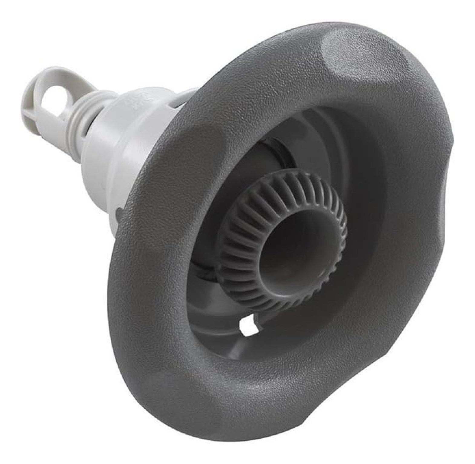 Pool Jet Return Fitting 5 Inch - Directional 5-Scallop Adjustable Gray ...