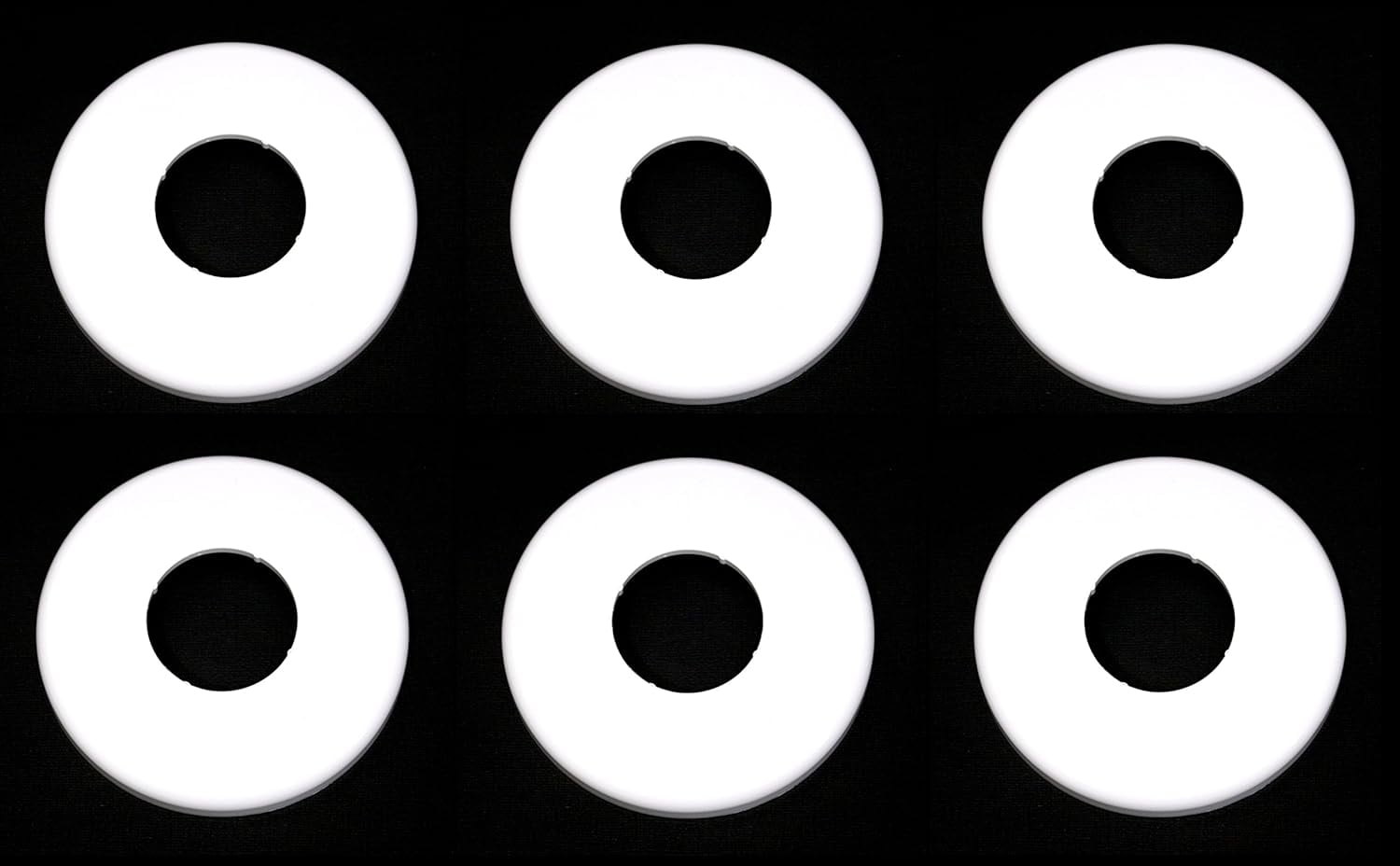 Pool & Ladder, Hand Rail Escutcheon Plate Cover Replace SP1041 Blank (6 ...