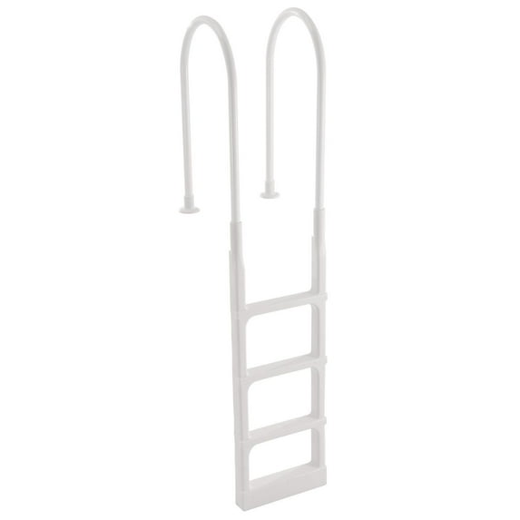 Pool Ladder, Heavy Duty 4-Step with 2 Handrails, 300 lb Capacity, Fits ...