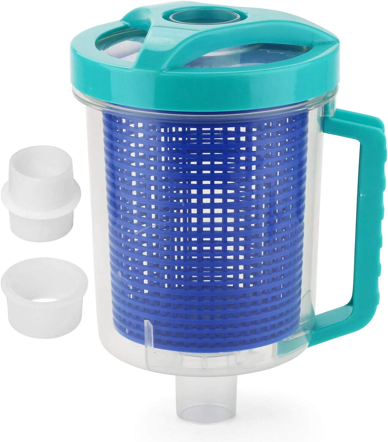 Pool Leaf Canister Catcher with Mesh Basket, in-line Leaf Catcher for ...