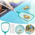 Pool Leaf Skimmer Net With Telescopic Pole, Deep Bag Swimming Pool ...