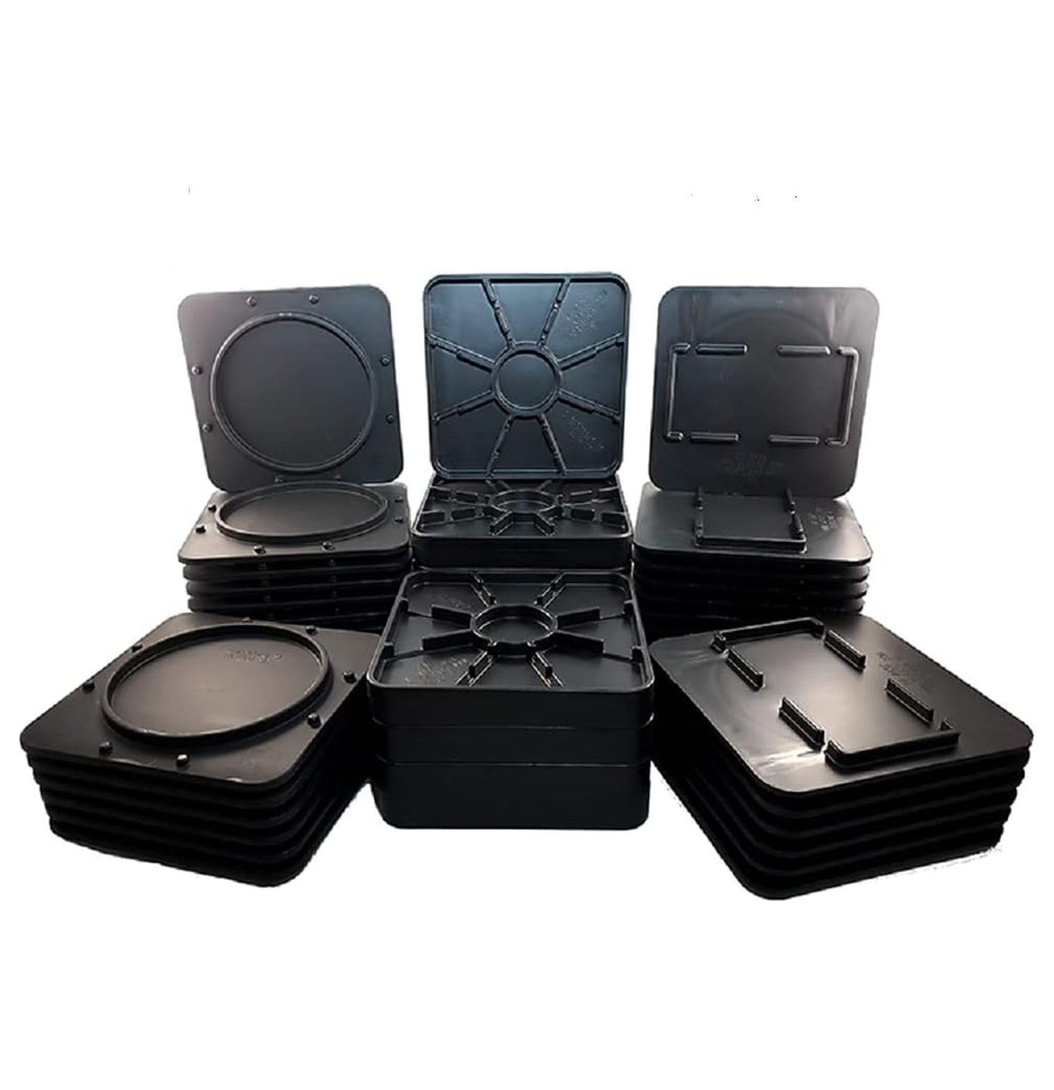 Pool Leveling and Support Kit,Black, 500-30,5 Inch Square Plastic ...