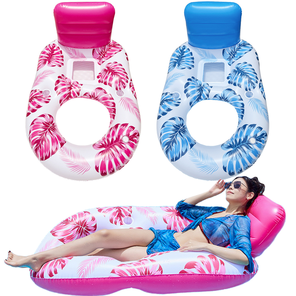 Pool Lounge Float Pool Floating Bed Comfortable Water Floating Recliner ...