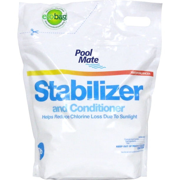 Pool Mate Chlorine Stabilizer and Conditioner for Swimming Pools ...