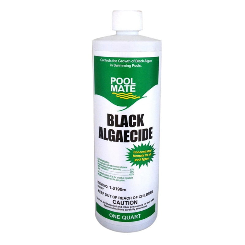 Pool Mate 1 Qt. Black Algaecide 60% for Swimming Pools - Walmart.com