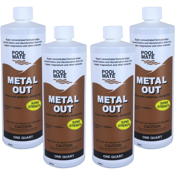 Pool Mate 1 Qt. Metal Out for Swimming Pools - Walmart Business Supplies