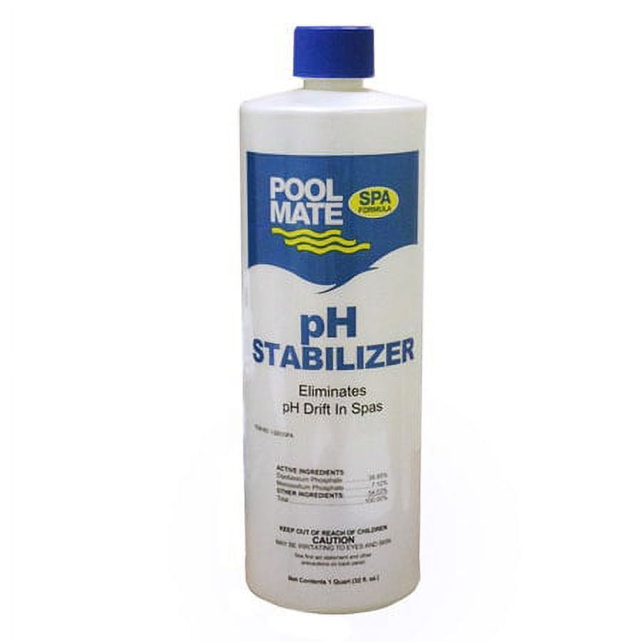 Pool Mate 1 Qt. pH Stabilizer for Spas and Hot Tubs - Walmart.com