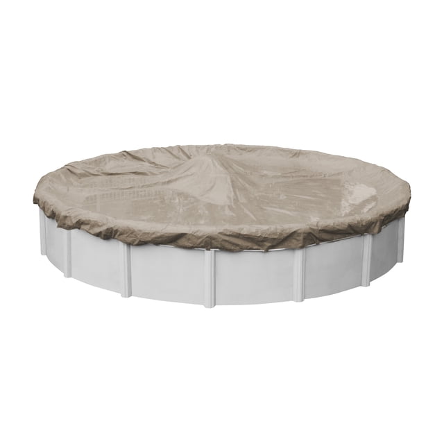 Pool Mate 12 Year Extra Heavy-Duty Round Winter Pool Cover - Walmart ...