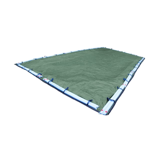 Pool Mate 15 Year Extra-Large Mesh Forest Green In-Ground Winter Pool ...