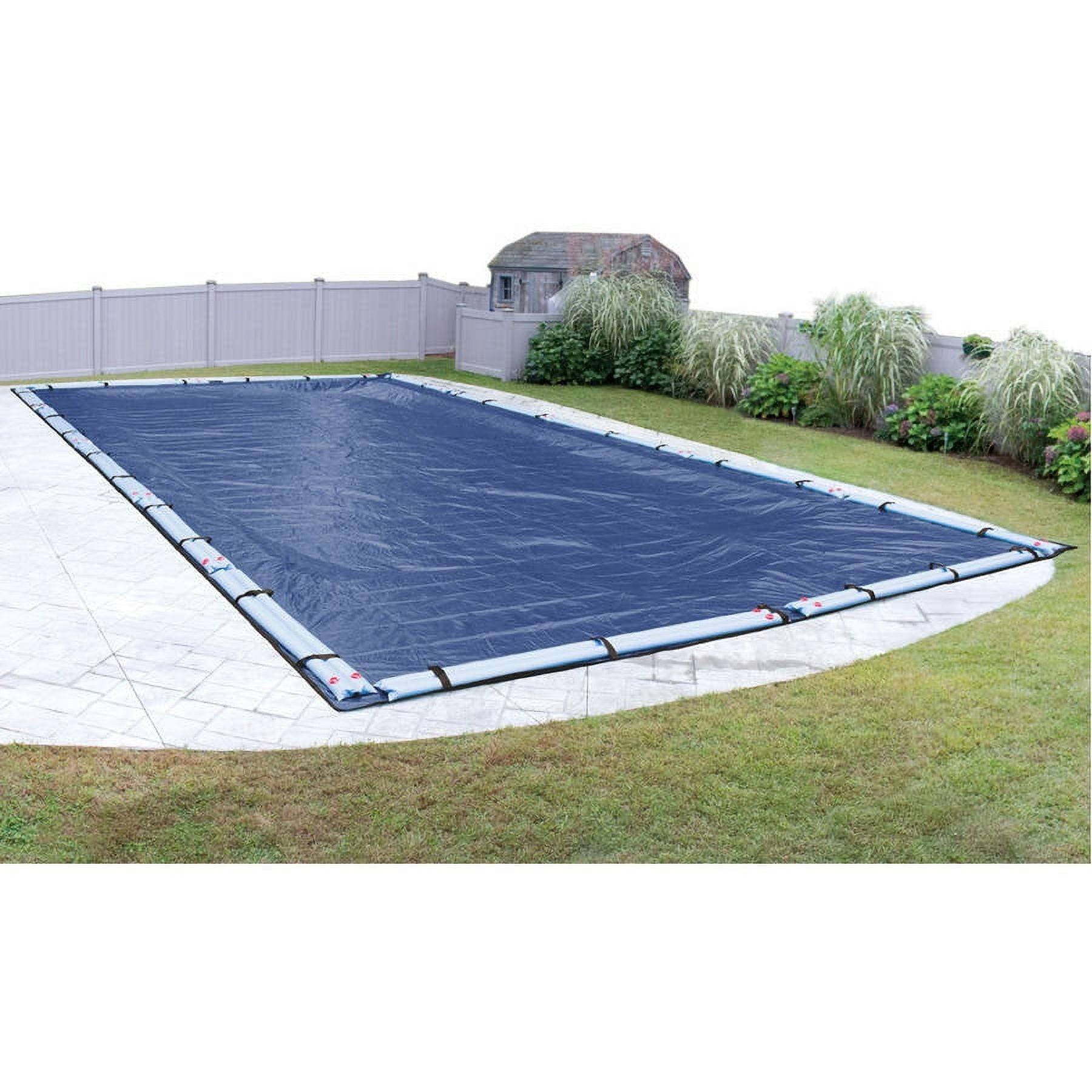 Pool Mate 20 Year Premium Ocean Blue In-Ground Winter Pool Cover, 20 x ...