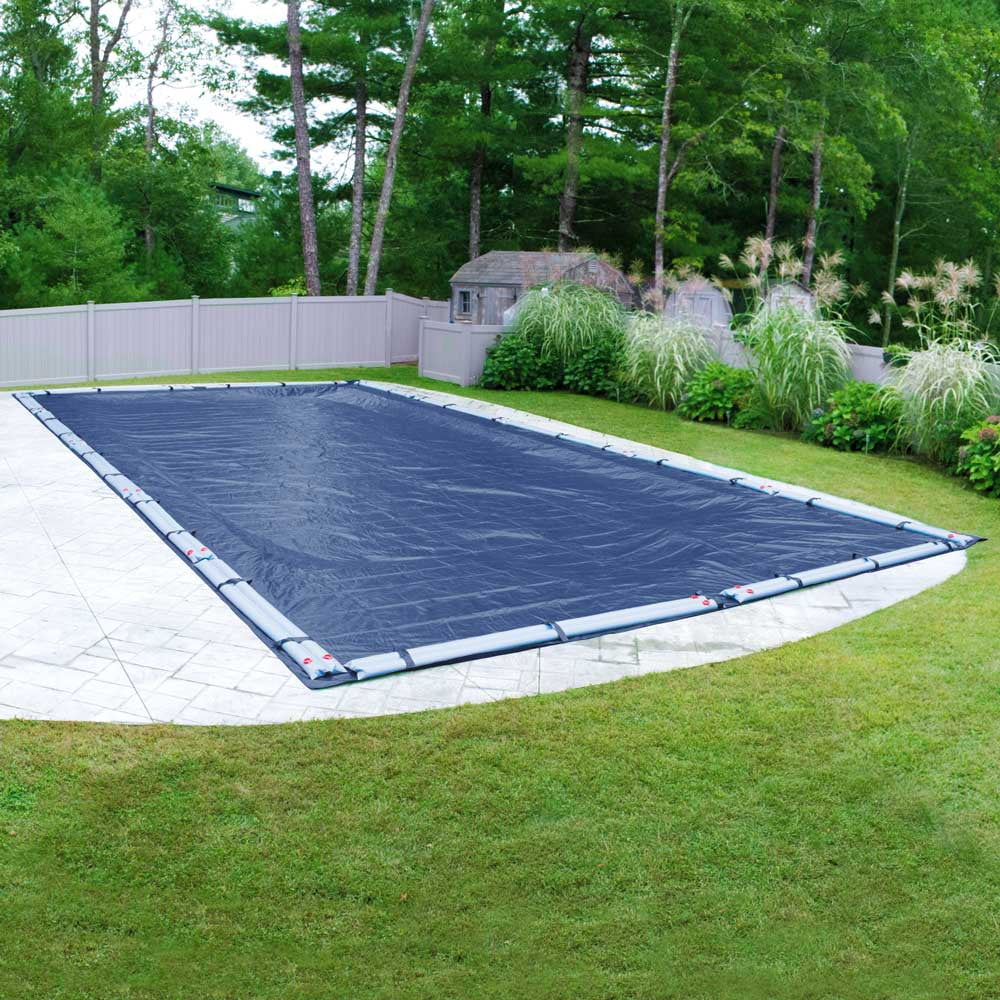 Pool Mate Commercial-Grade Rip-Shield Blue Winter Cover for In-Ground ...