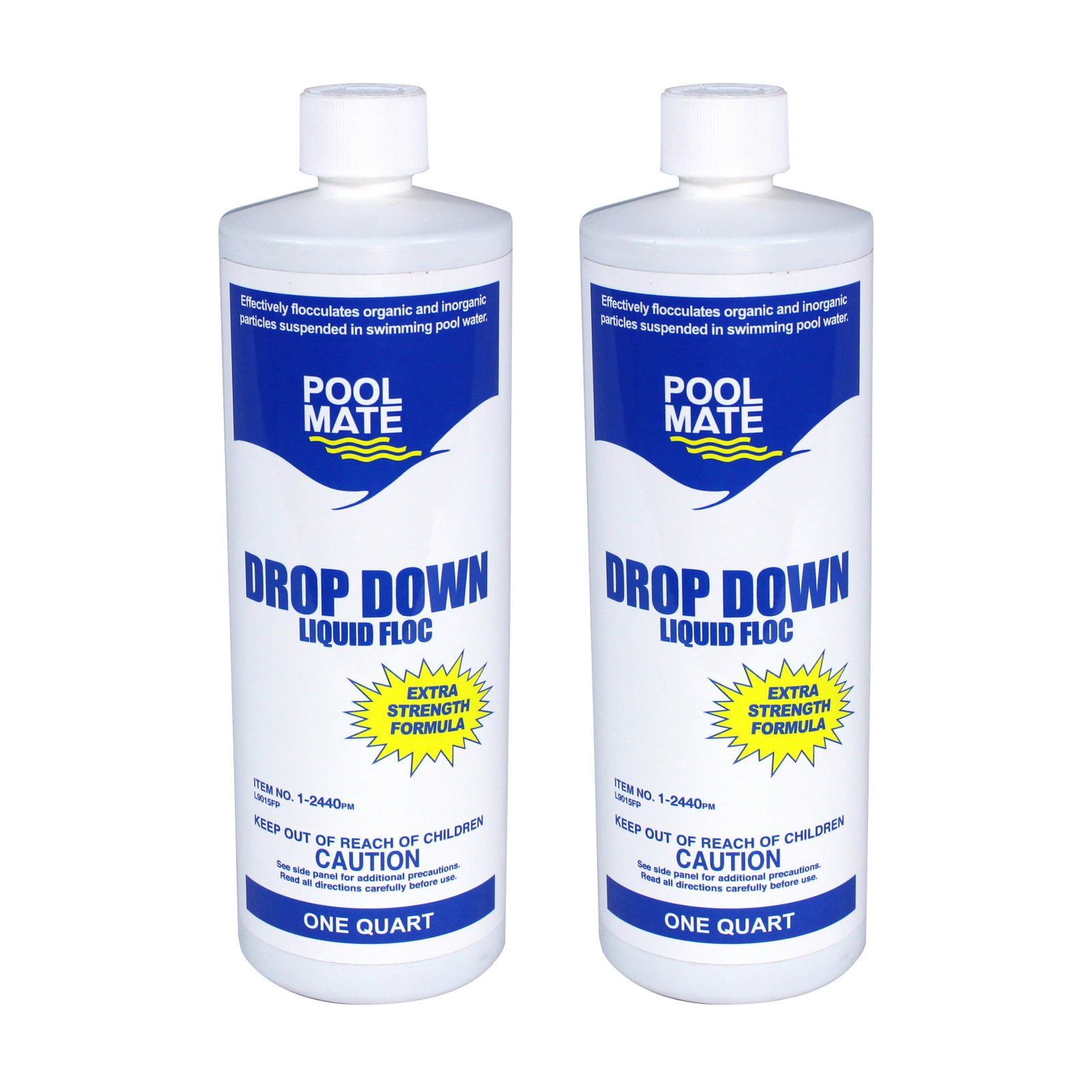 Pool Mate Drop Down Liquid Floc 12 Quarts - Walmart.com