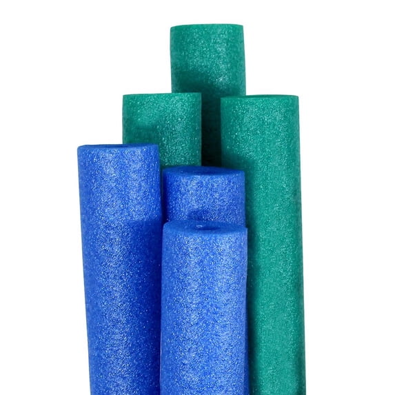 Pool Mate Foam Premium Extra-Large Pool Noodles, Blue - Walmart.com