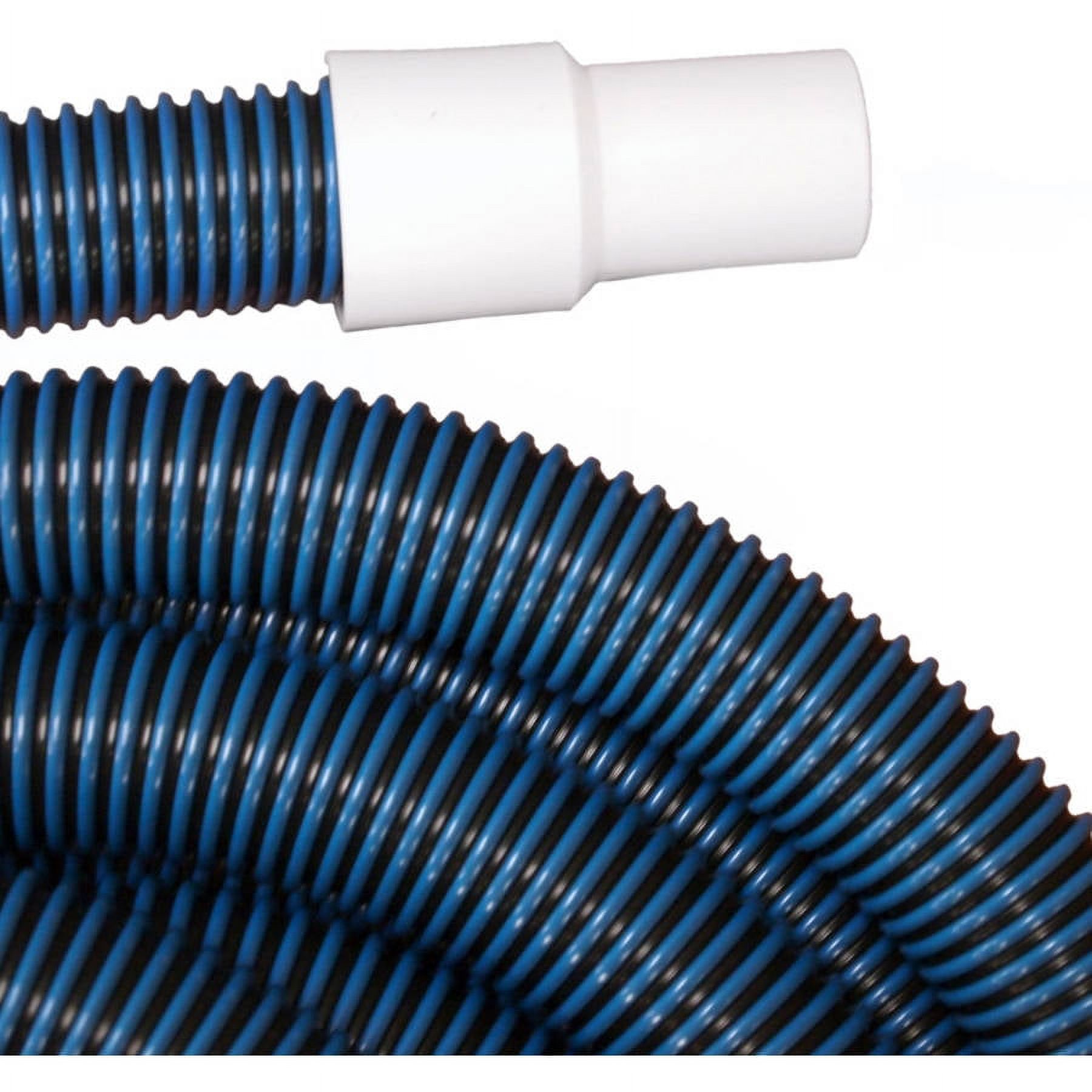 Pool Mate Premium-Deluxe Blue/Black Spiral Wound Swimming Pool Vacuum ...
