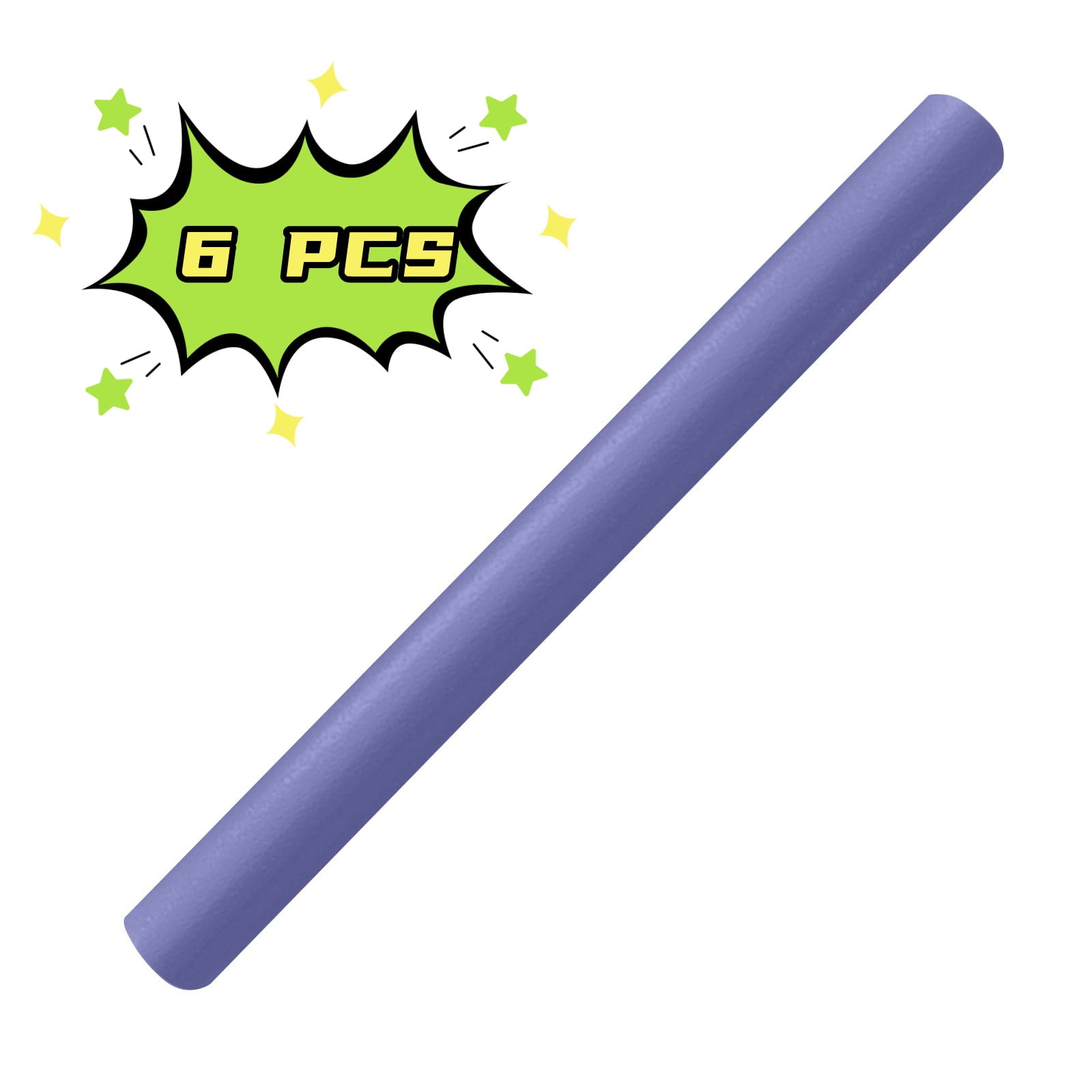 Pool Noodle,6 Pack Oodles Monster 59 Inch x 3.5 Inch and DIY Craft ...