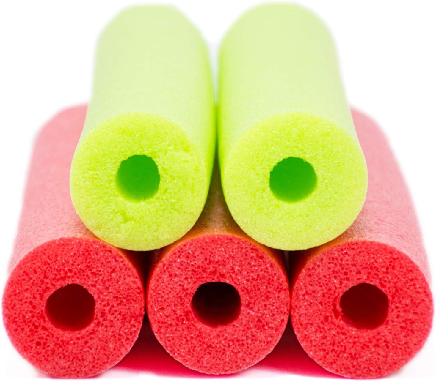 Pool Noodle, FixFind 5 Pack of 52 Inch Hollow Foam Pool Swim Noodle ...